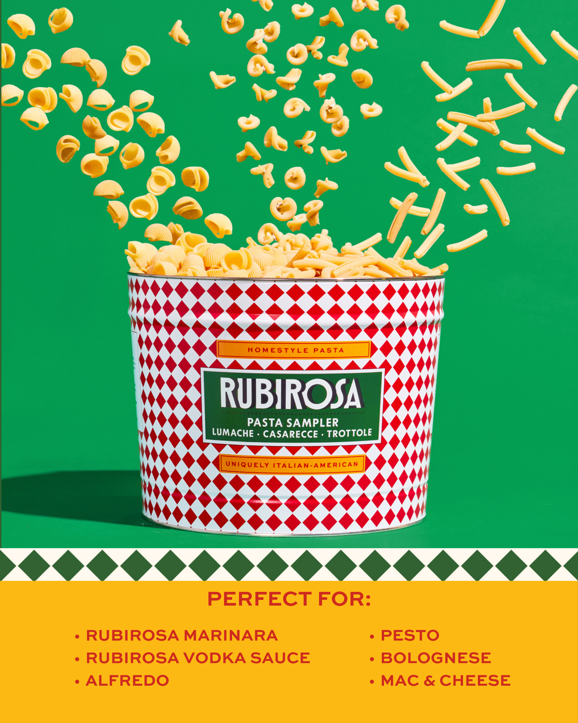 PRE-ORDER Pasta Sampler & Marinara Sauce Gift Set – Rubirosa