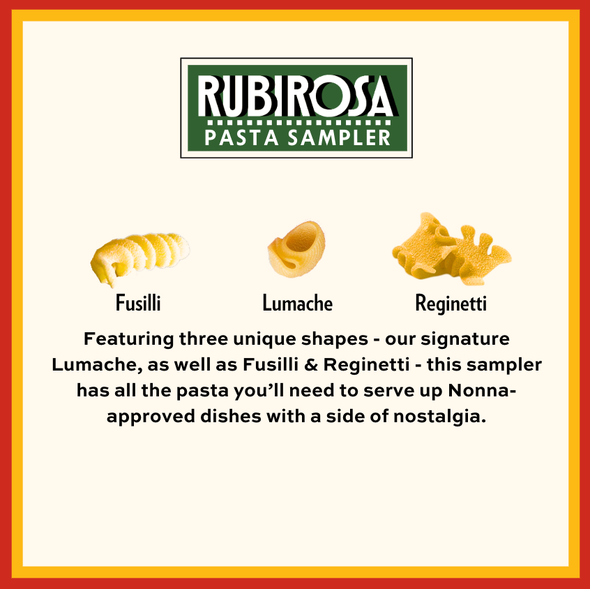 PRE-ORDER Pasta Sampler & Marinara Sauce Gift Set – Rubirosa